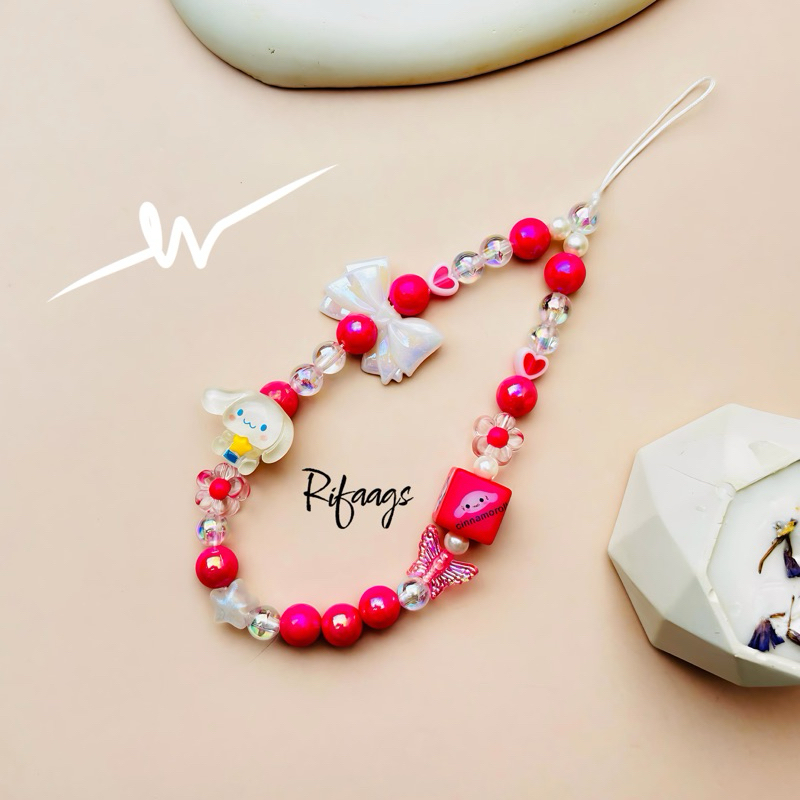 Jual Gantungan HP bracelet gelang / Lanyard HP estetik / Phone Strap ...