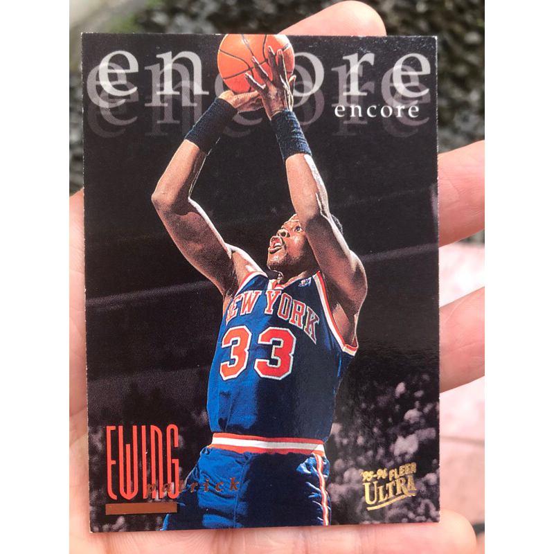 Jual FLEER ULTRA PATRICK EWING ENCORE CARD 1995 | Shopee Indonesia
