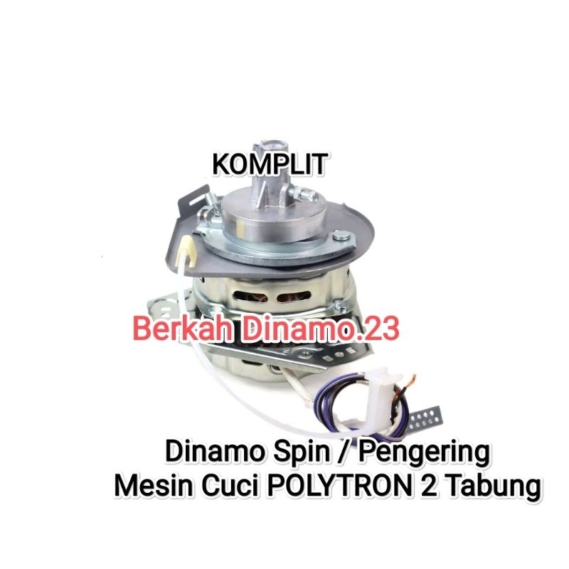 Jual Dinamo Pengering Mesin Cuci POLYTRON PWM-9366 / PWM 9366 Motor Dinamo Spin / Pengering ...