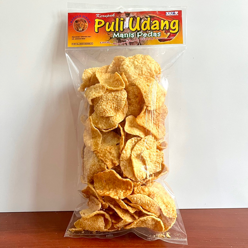Jual KERUPUK PULI UDANG BULAT PULI BERAS KEPALA SINGA | CAMILAN OLEH ...