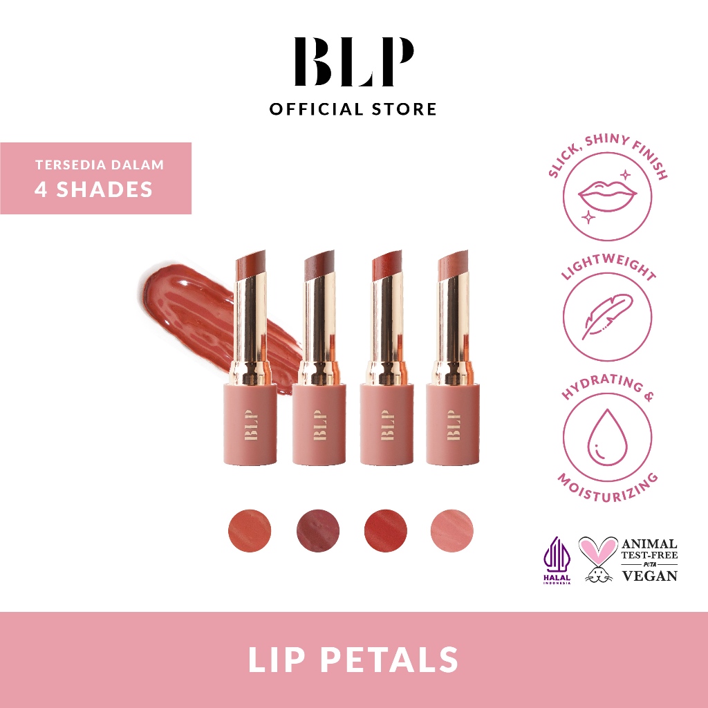 Jual BLP - Lip Petals - 4.5gr - Lipstik Glossy | Shopee Indonesia