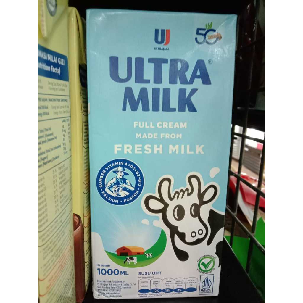 Jual Ultra milk full cream 1L | Shopee Indonesia