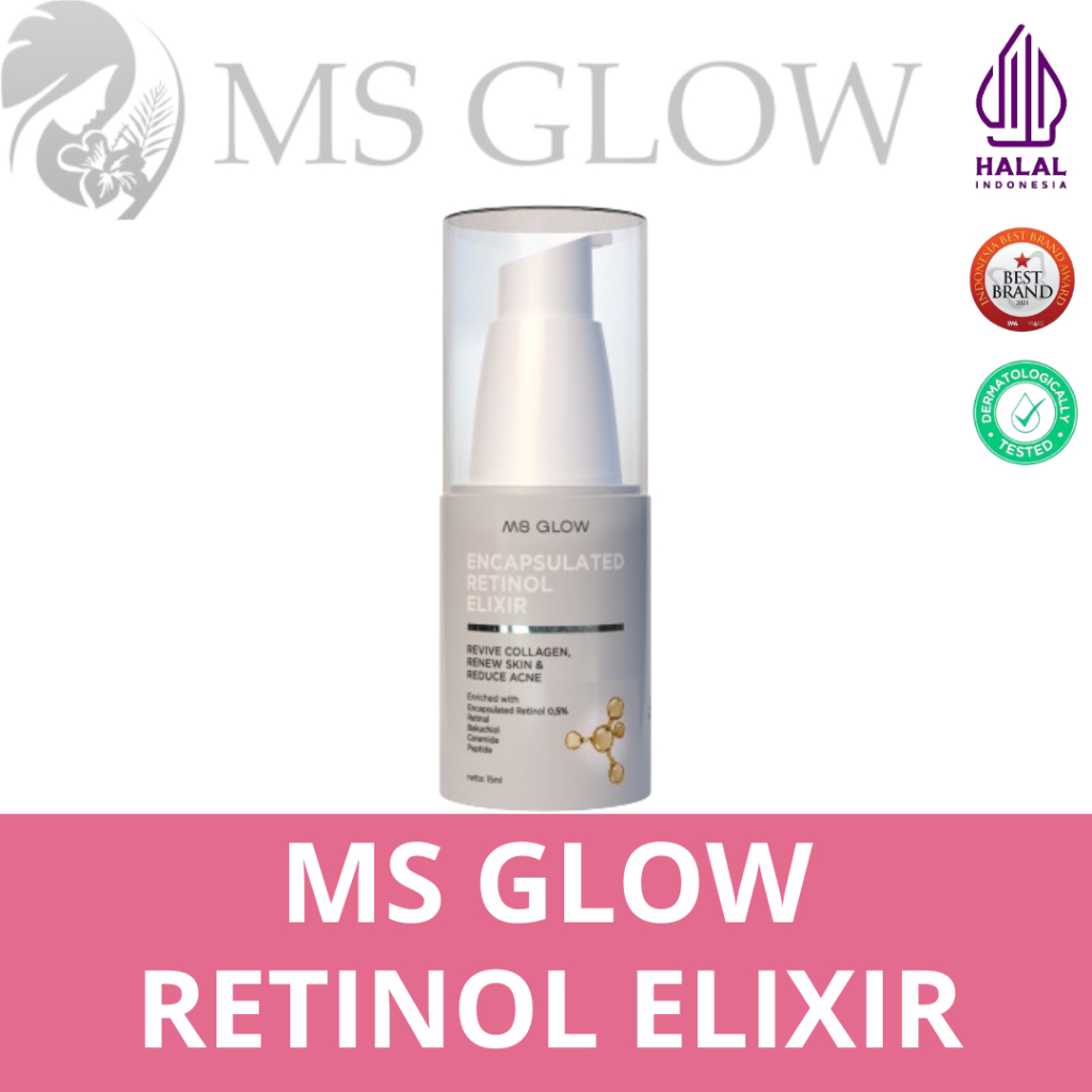 Jual MS GLOW ENCAPSULATED RETINOL ELIXIR | Shopee Indonesia