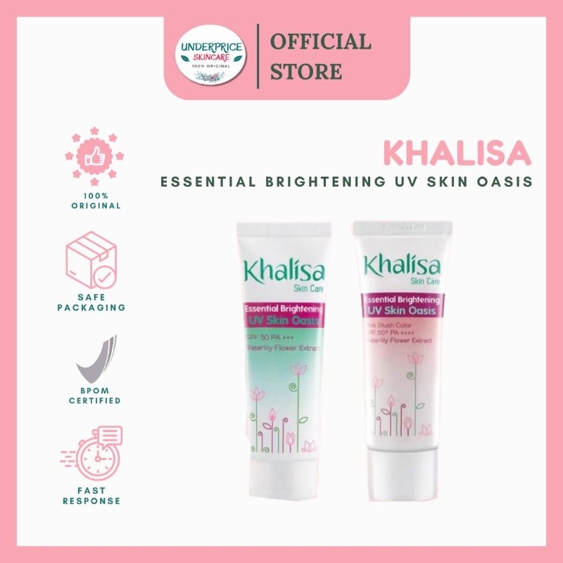 Jual KHALISA Essential Brightening SPF50 PA+++ | Shopee Indonesia