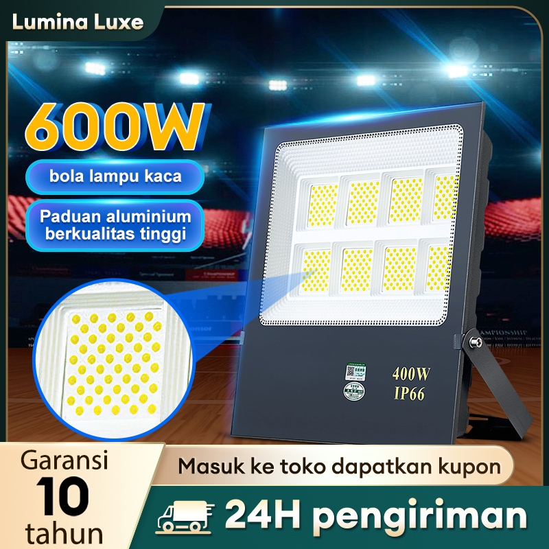 Jual 【garansi 10 tahun】lampu led super terang menyoroti 300W lampu sorot angin kedap air di luar ...