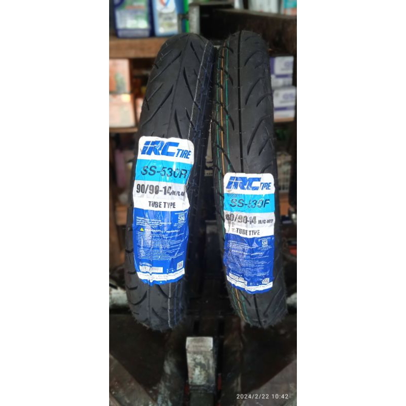 Jual Ban Irc Beat vario 110 scoopy mio SS530 RING 14 80/90 90/90 ...