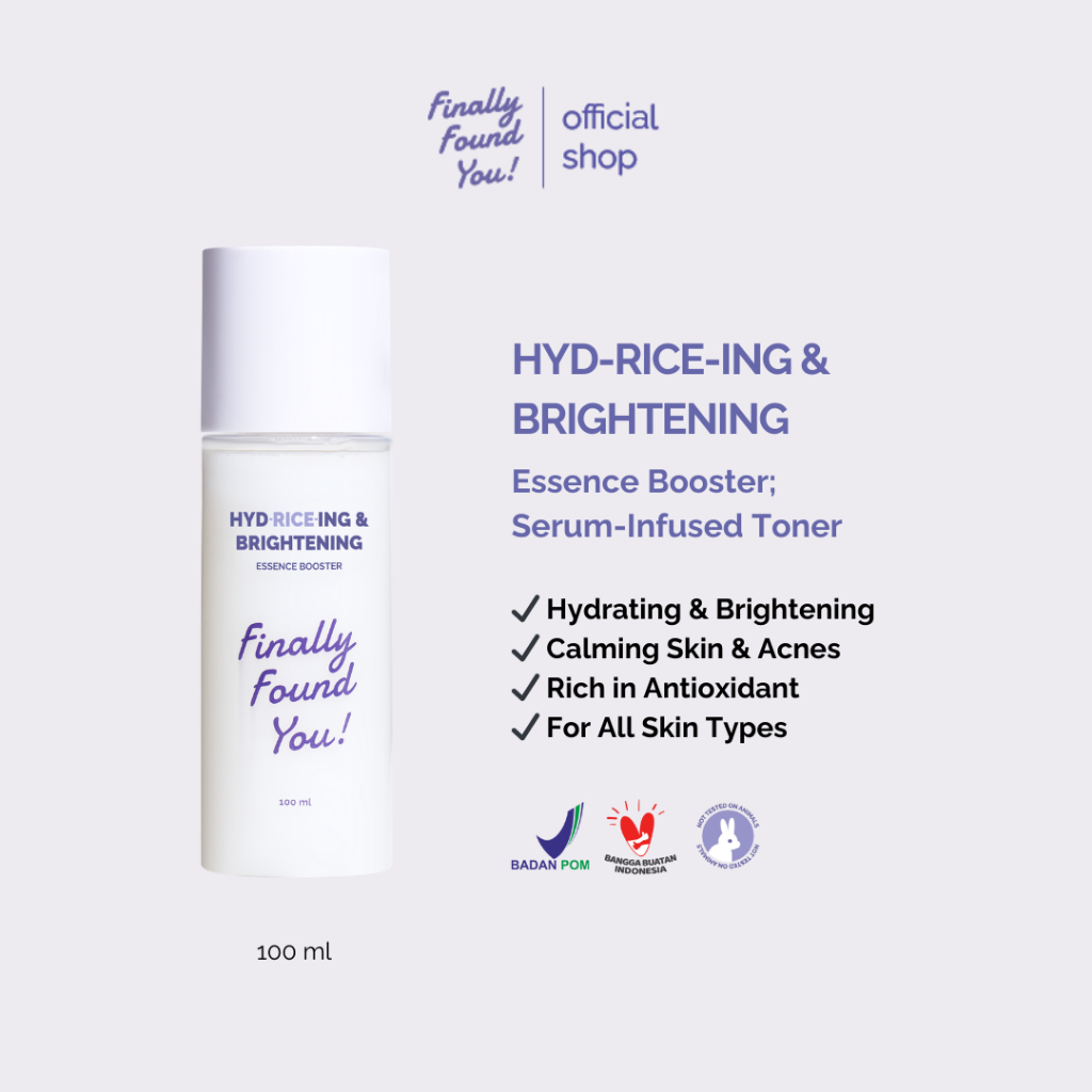 Jual Finally Found You! HYDRICEING & BRIGHTENING Essence Booster ...