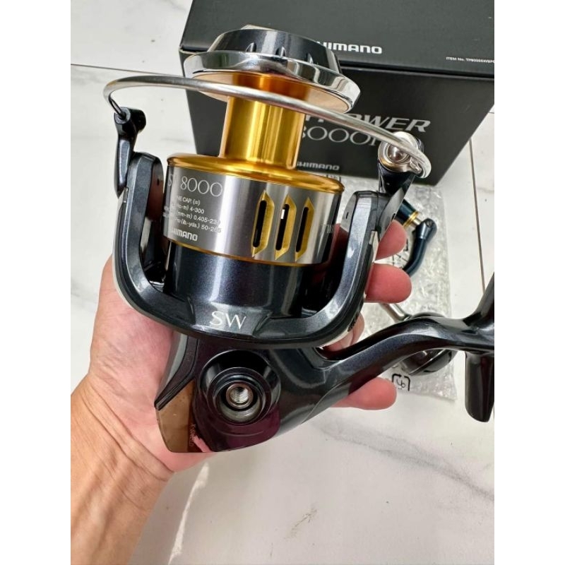Jual Shimano Twinpower SW 8000PG Bekas Lecet Tipis No Korosi Masih ...