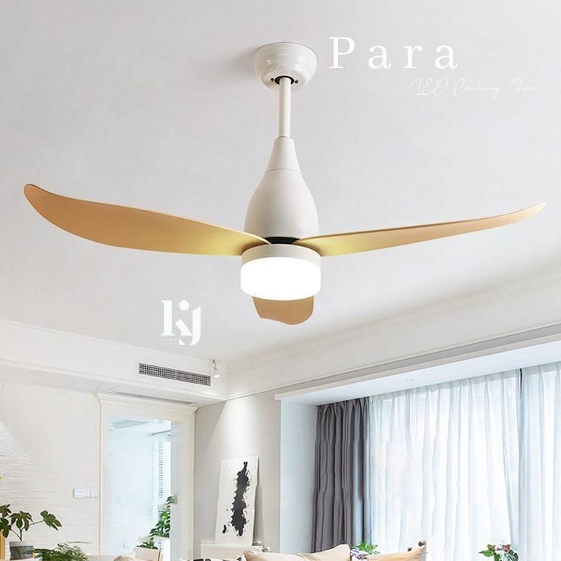 Jual PARA LED Kipas Angin Gantung Lampu Tri Color 52 Inch | Shopee ...