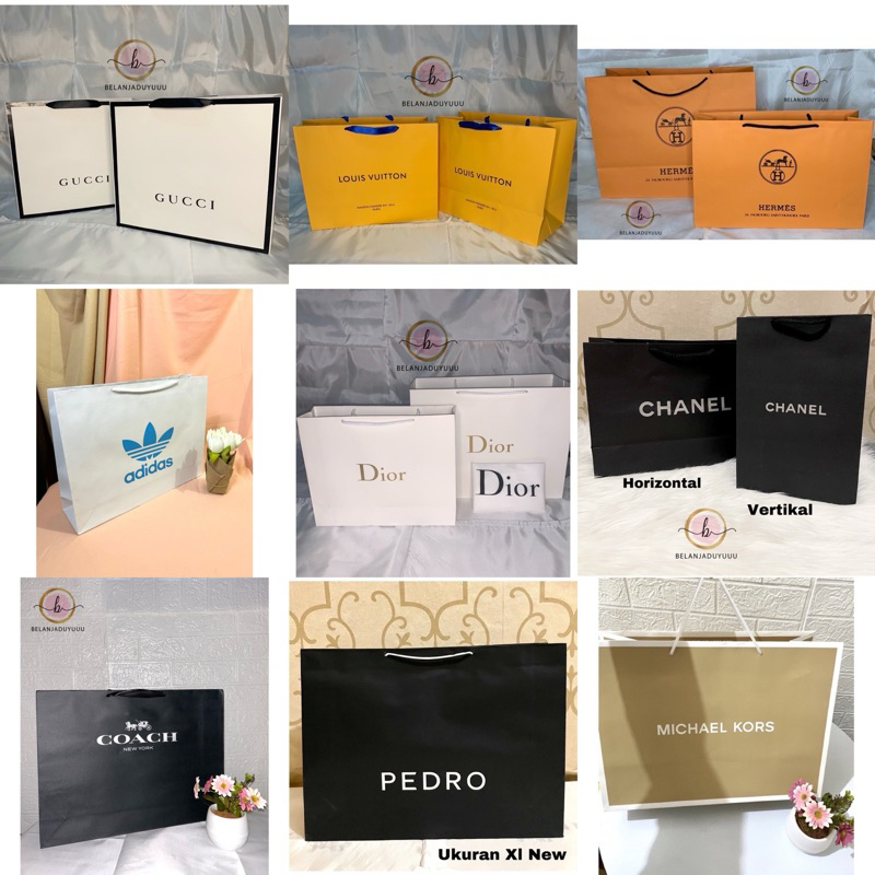 Jual Paper Bag Branded Size Large Besar ( READY STOCK JKT ) Paper Bag ...