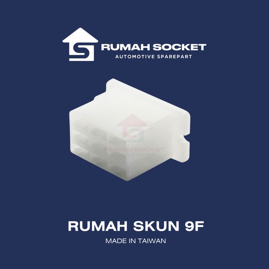 Jual SOCKET / SOKET 9 PIN KECIL / SOCKET MOTOR 9 PIN FEMALE | Shopee ...