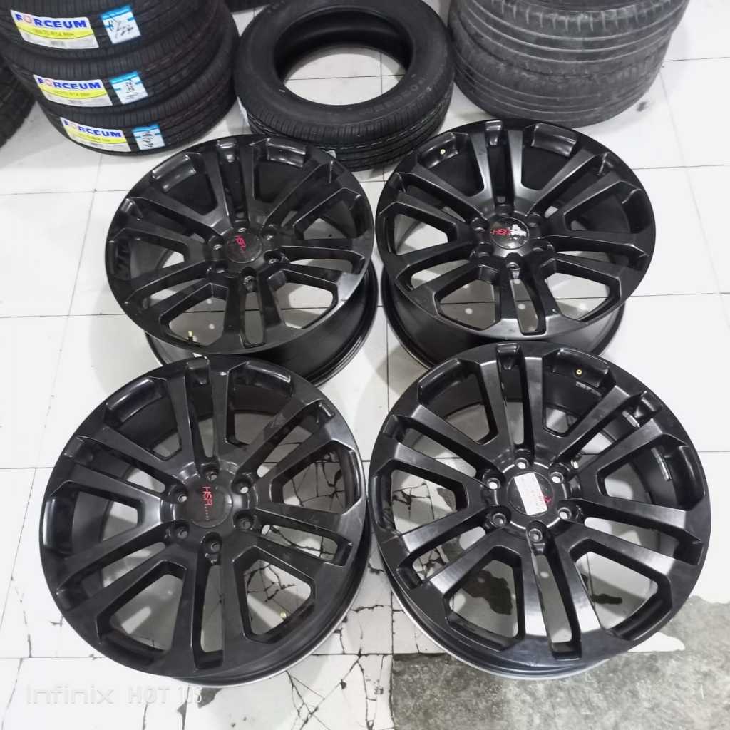 Jual VELG MOBIL HSR TIGER R22x9 PCD 6x139 ET31 PAJERO STRADA TRITON ...
