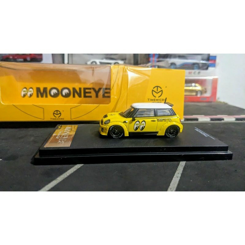 Jual Diecast Time Micro Mini Cooper Yellow Moon Eyes | Shopee Indonesia