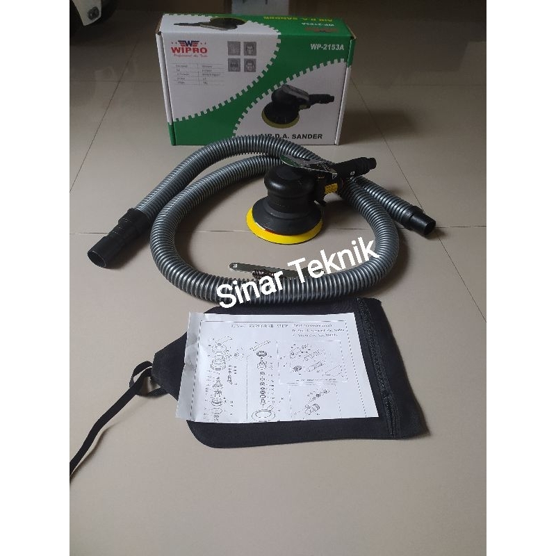 Jual Mesin Amplas Orbital Angin 5 Inch Air D A Sander Wipro WP 2153 A ...