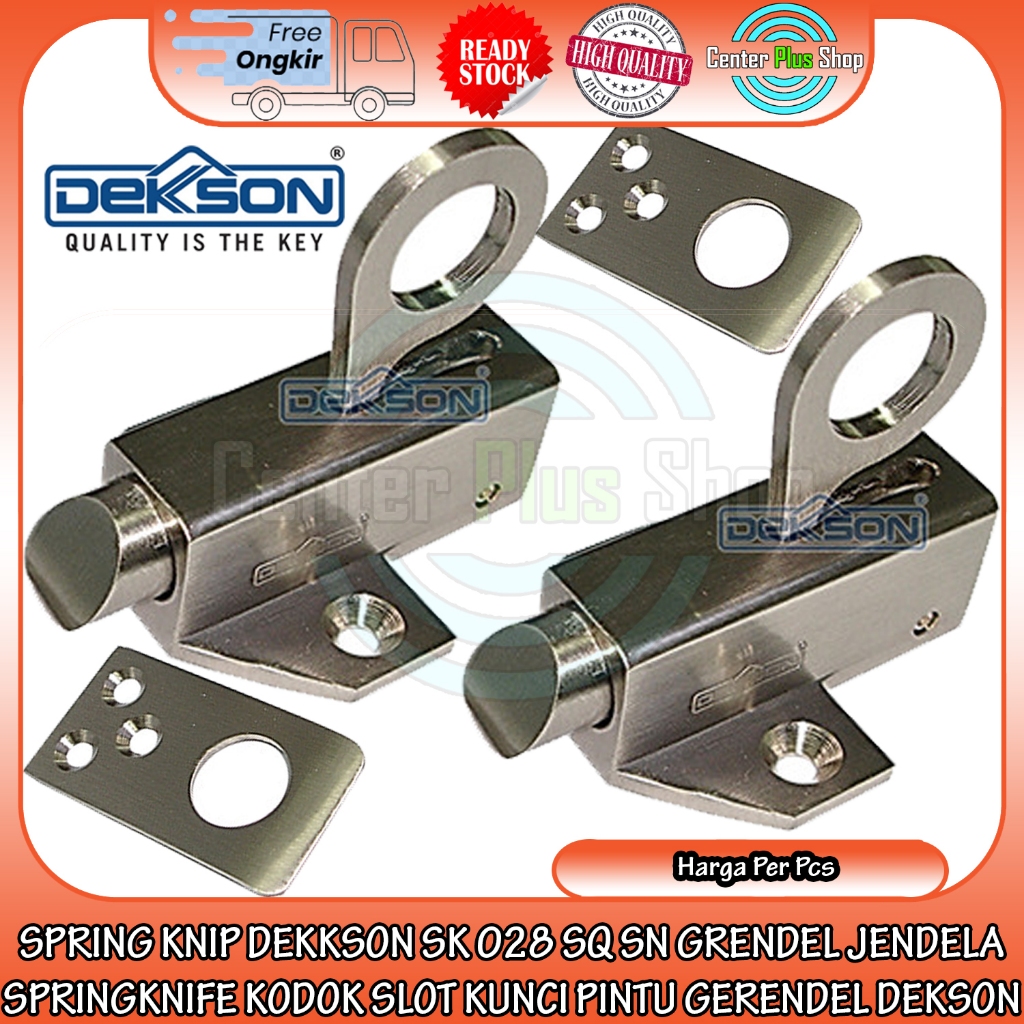 Jual SPRINGKNIFE KODOK SPRING KNIP GRENDEL SLOT JENDELA DEKKSON SK 028 ...