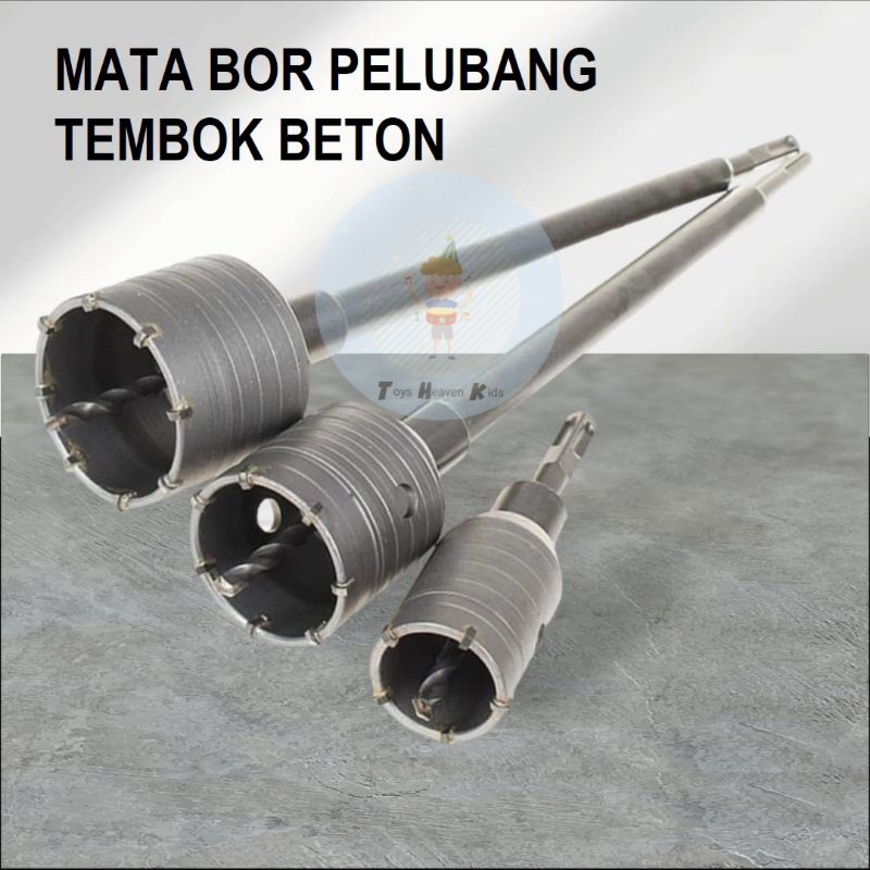 Jual Mata Bor Hole Saw Lubang Tembok Beton/Hole Saw Hollow Core Saw ...