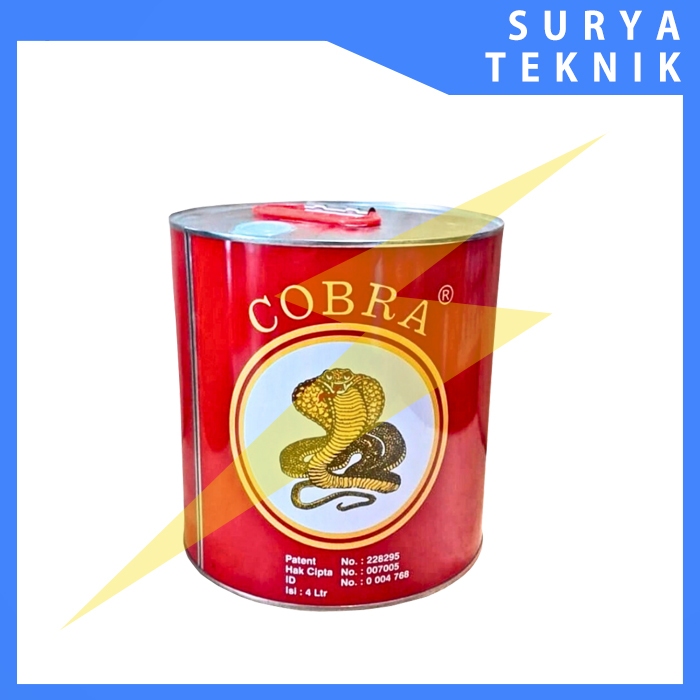 Jual Thinner Cobra Merah 4.0 Liter | Shopee Indonesia