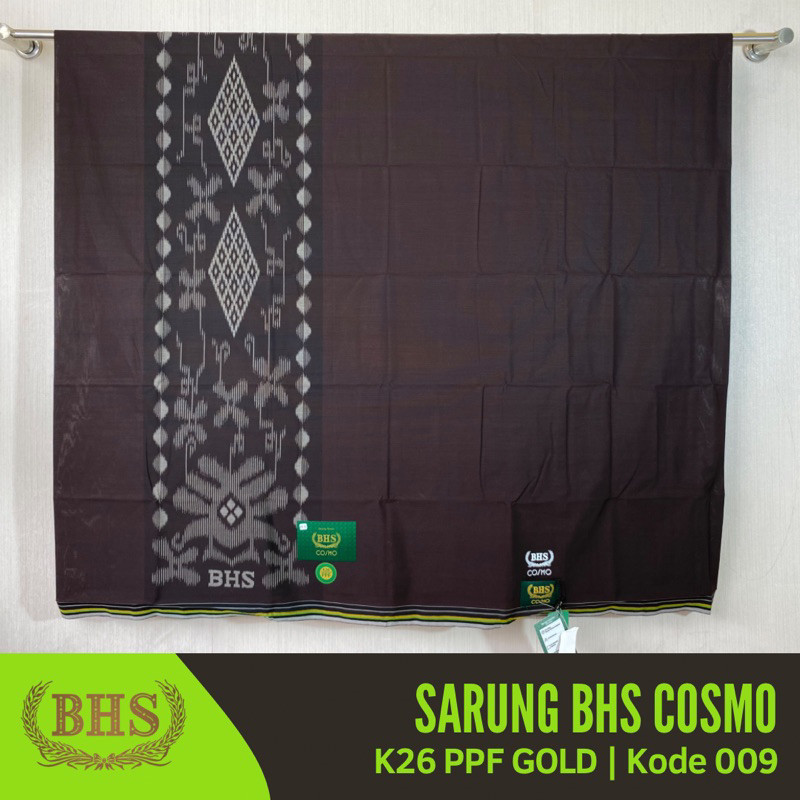Jual Sarung BHS Cosmo Gold Motif K26 PPF - Cosmo Polos Warna | Shopee ...