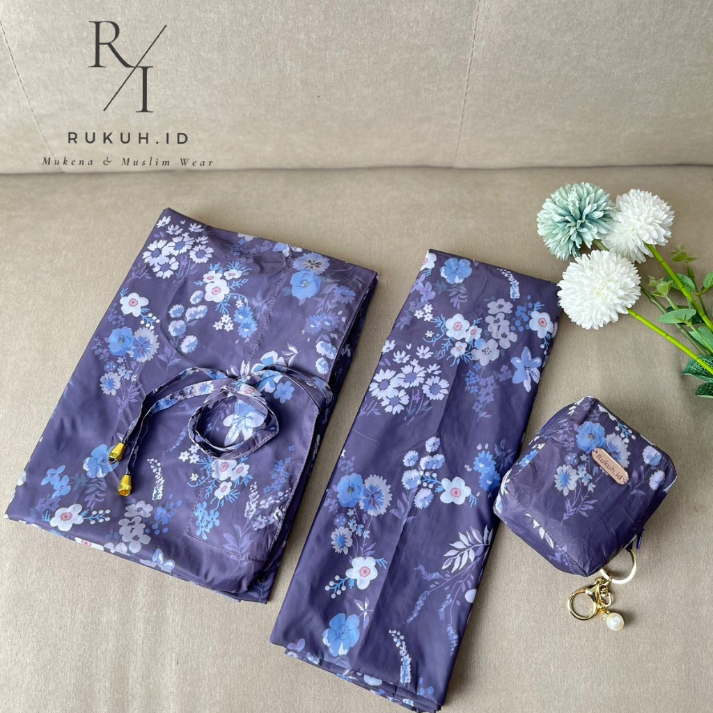 Jual RUKUH.ID Reysia Mukena Travel Mini Pouch Mukenah Tas Mini 2 in 1 ...