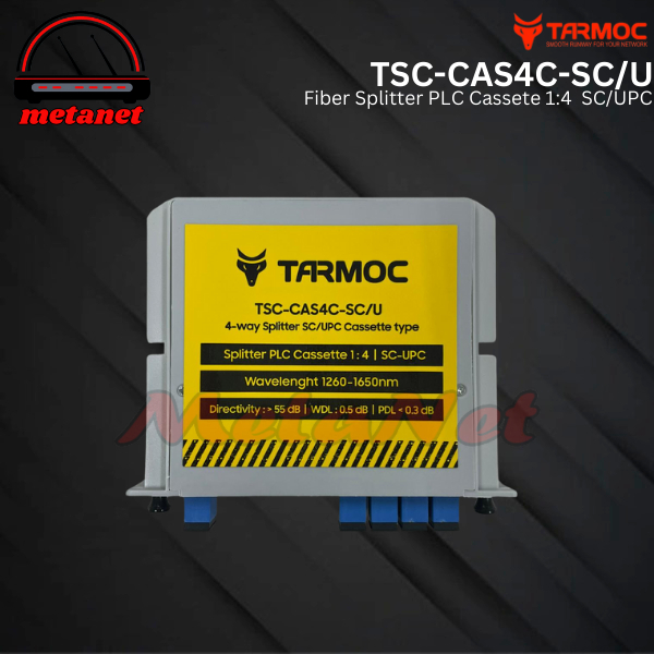 Jual Splitter FO 1:4 SC/UPC | Splitter 1:4 Box Cassette Fiber Optic ...