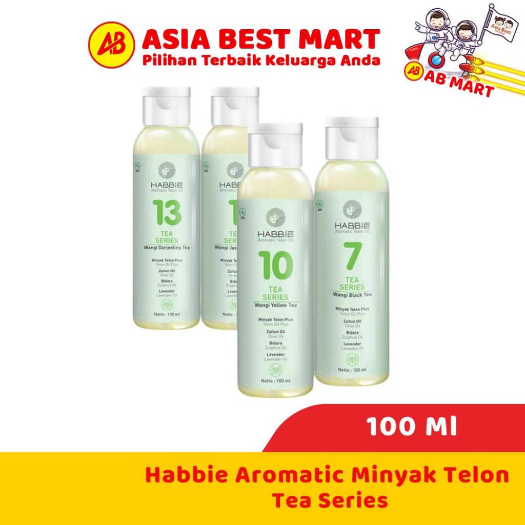 Jual Habbie Aromatic Telon Oil 100Ml Tea Series Minyak Telon ...