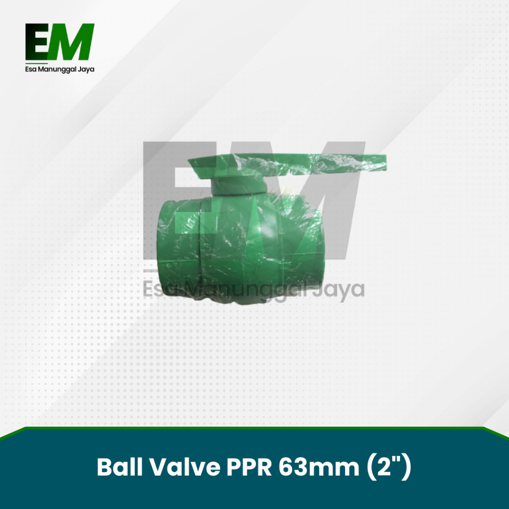 Jual Ball Valve PPR 63mm (2") / Ball Valve 2" PPR | Shopee Indonesia