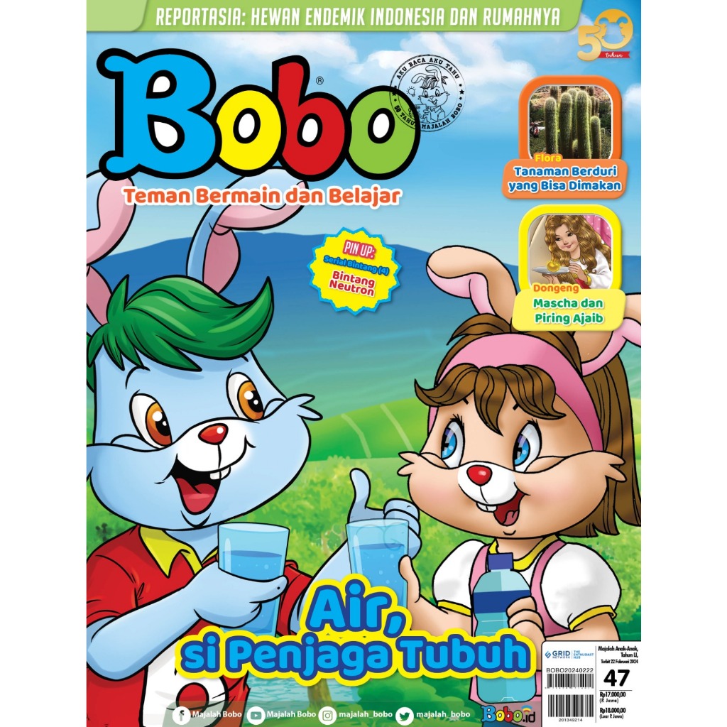 Jual Majalah Bobo Edisi No. 47 Februari 2024 | Shopee Indonesia