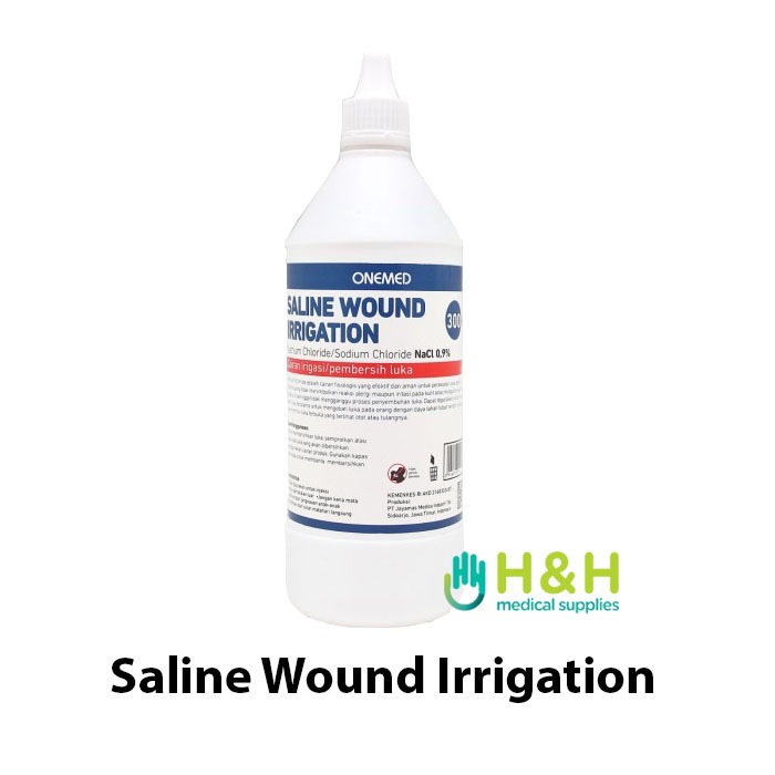 Jual Saline Wound Irrigation / Nacl / Cairan Pembersih Luka / Cairan ...