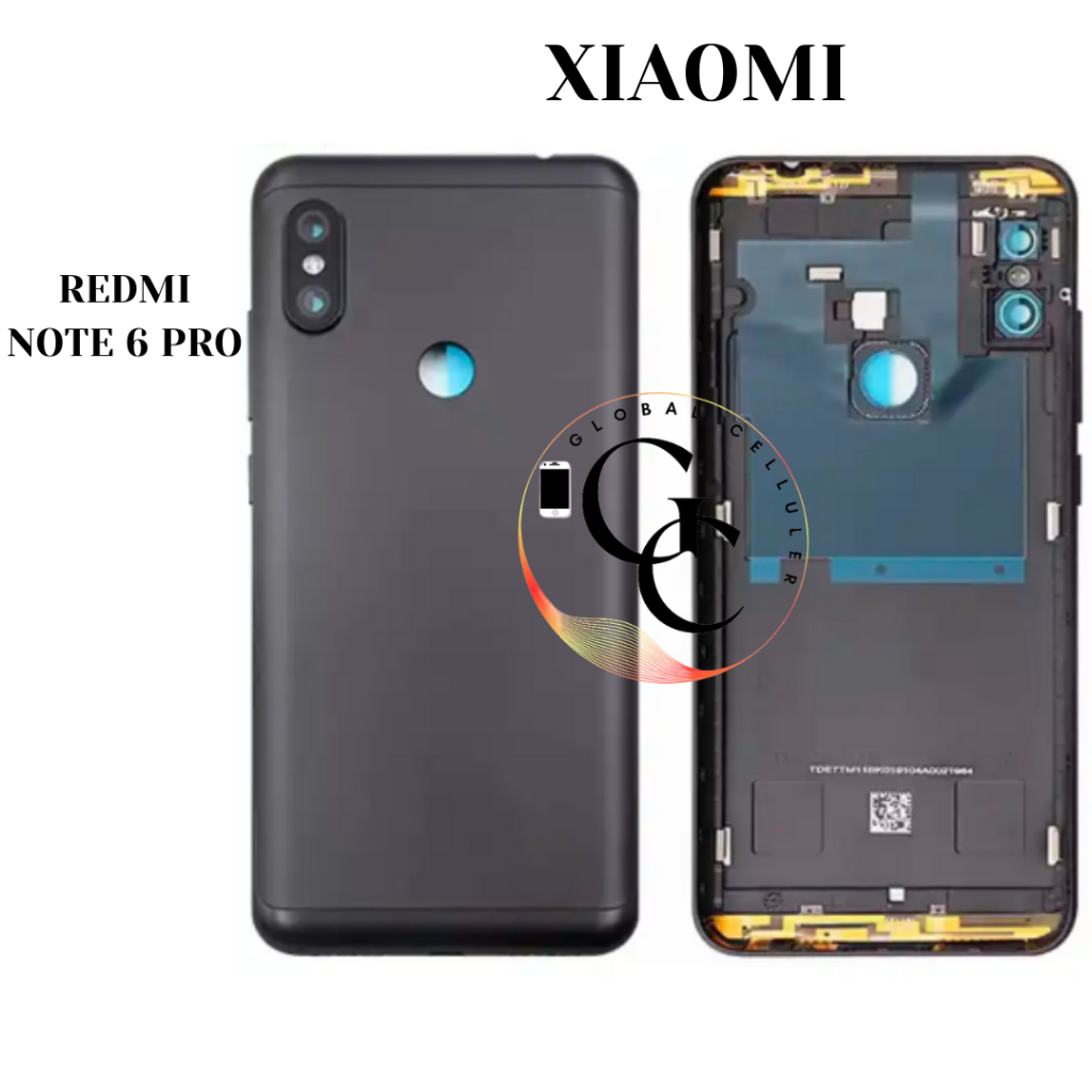 Jual Backdoor Xiaomi Redmi Note 6 Pro Original (Back Cover Tutup ...