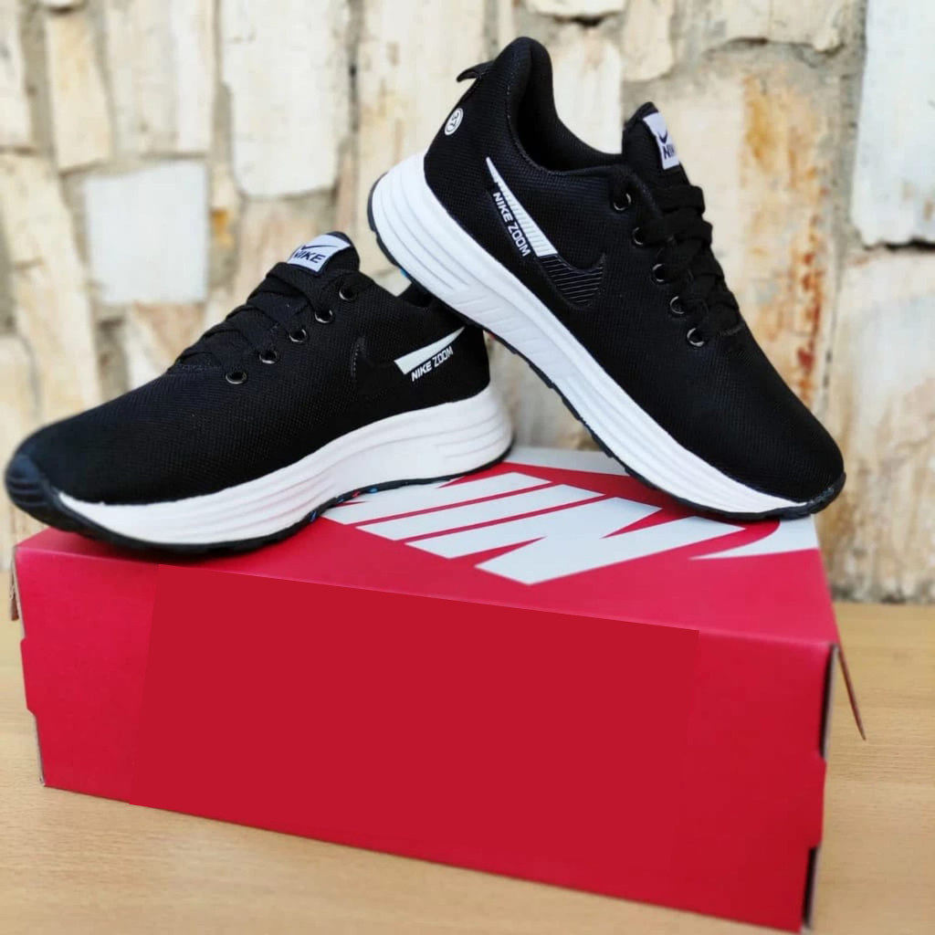 Jual SEPATU PRIA WANITA TERBARU HITAM PUTIH / SEPATU SNEAKERS IMPORT ...