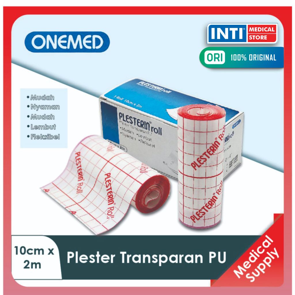 Jual Onemed | Plesterin Rol | Plester Transparan PU | Plester Luka Anti ...