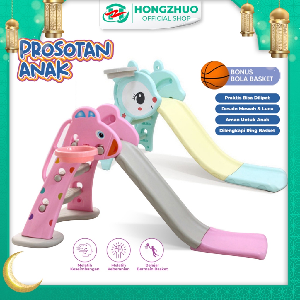 Jual Hongzhuo Perosotan Mainan Anak Karakter Animal Prosotan Seluncuran ...