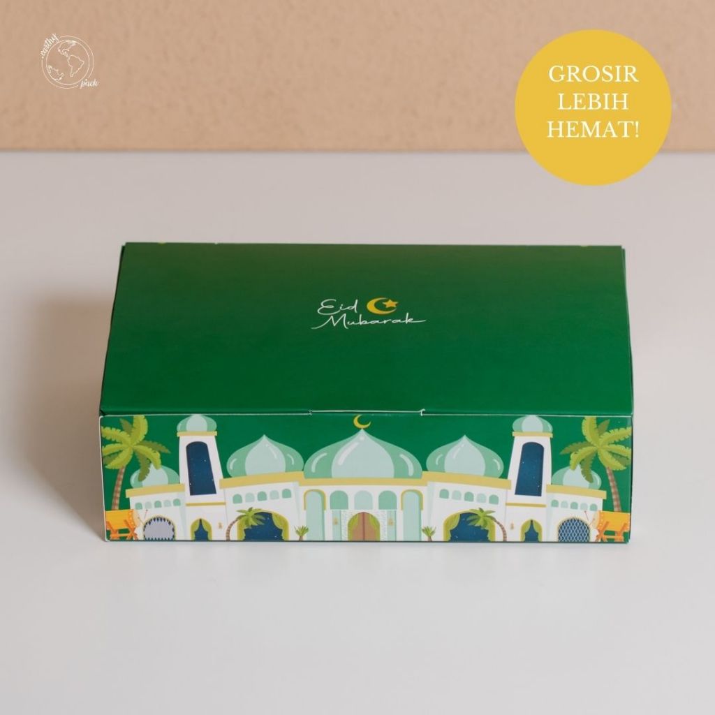 Jual Dus Kue Lebaran Cake Box Idul Fitri Kemasan Hampers Toples Ramadan ...