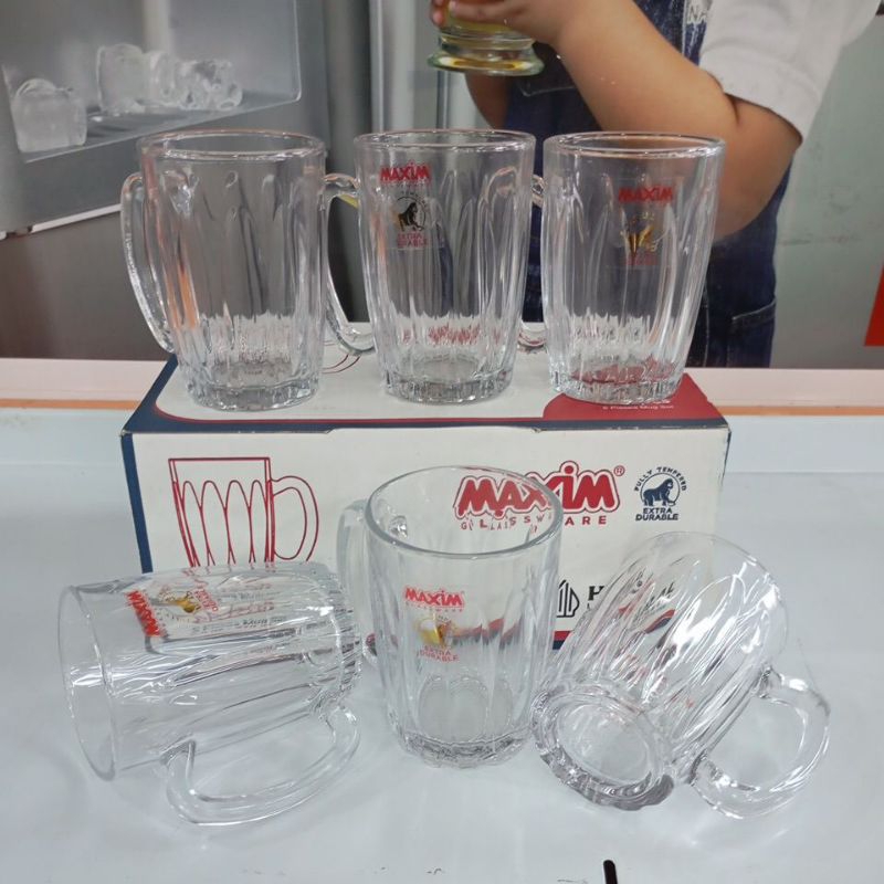 Jual Maxim Gelas MVC-10T / Gelas Kaca 270ml Set 6pcs | Shopee Indonesia