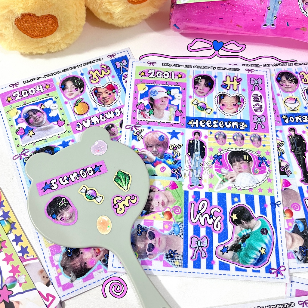 Jual (Last Stock!) ENHYPEN JOLLY STICKER | STICKER KPOP STICKER ENHYPEN ...