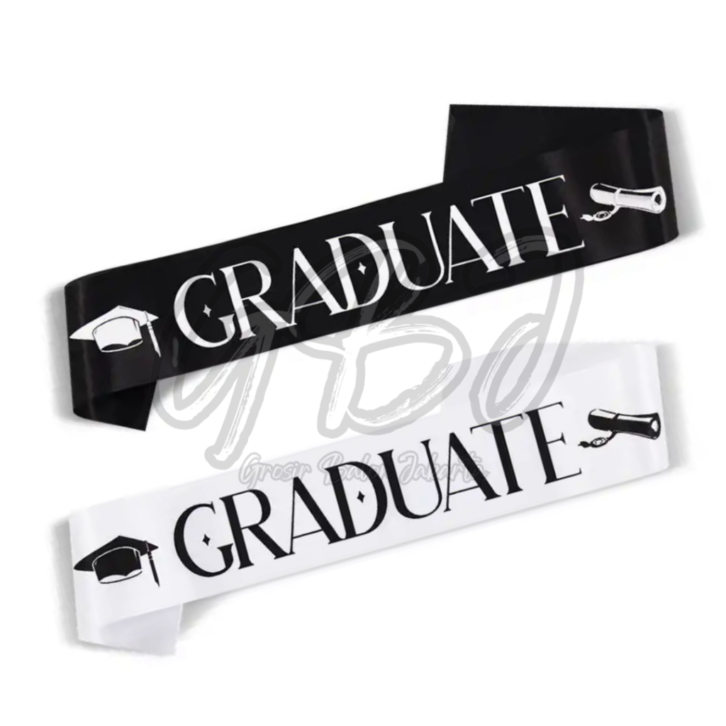 Jual Selempang Graduation / Slempang Wisuda Kelulusan / Sash Graduate ...