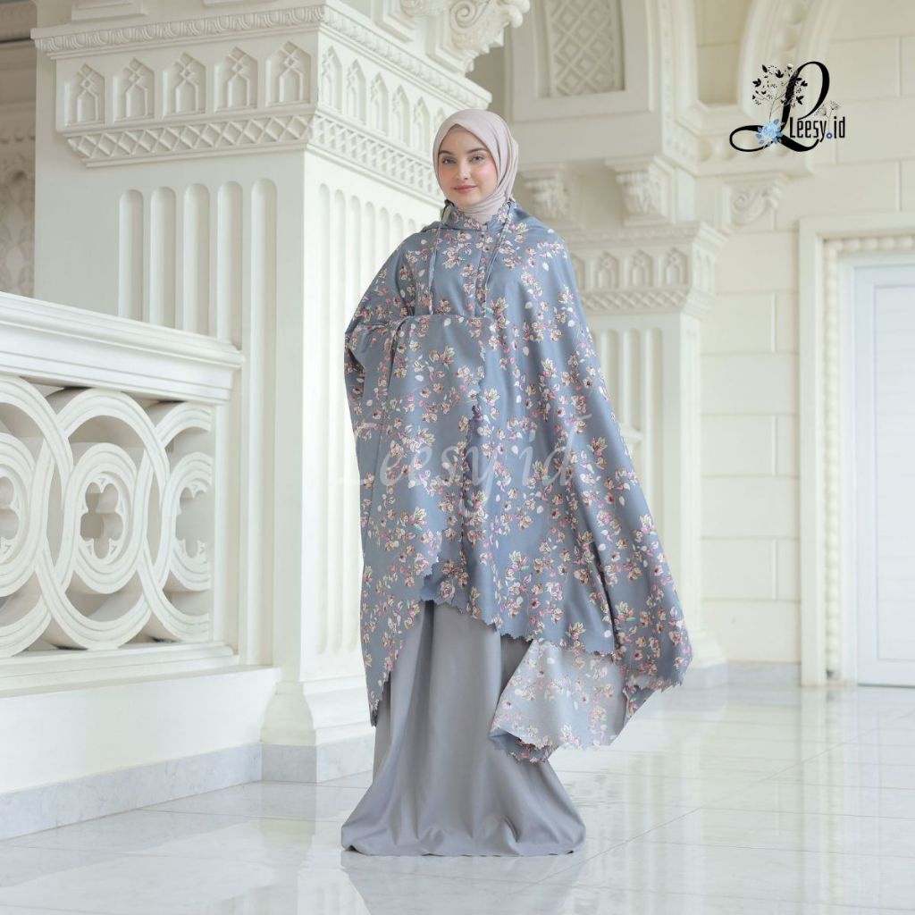 Jual Leesy.id - Mukena Travelling Laser Cut Motif Floretta, Lindsay ...