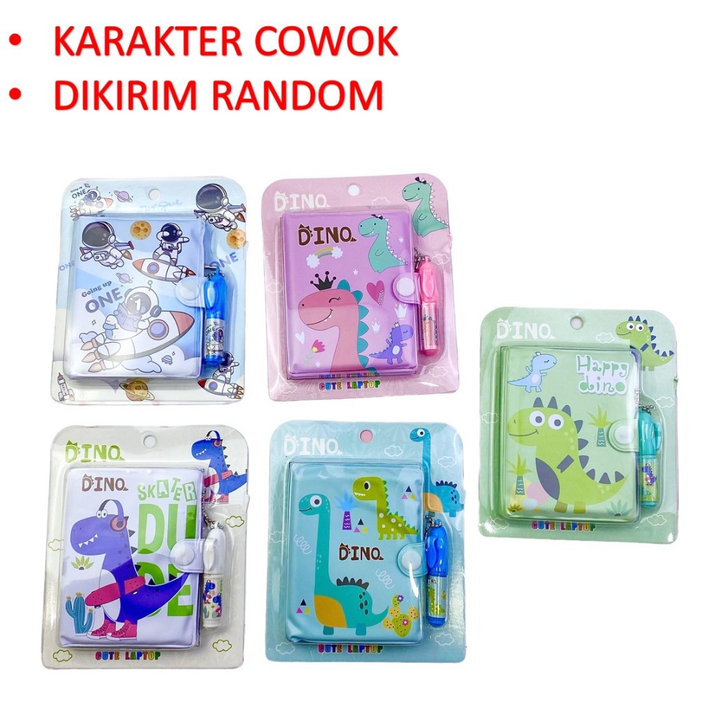 Jual HC Set Mini Note Book Notes Unicorn Free Pena Kartun Lucu Kreatif ...