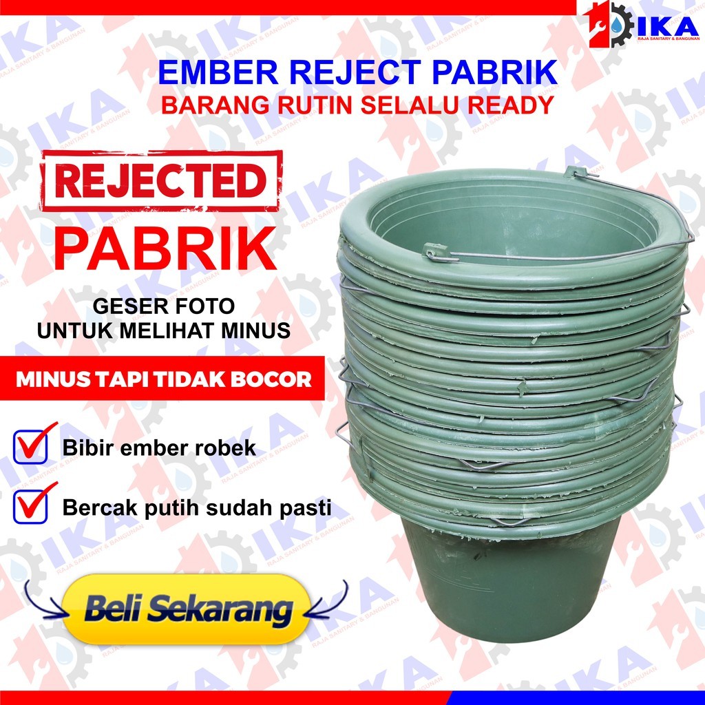 Jual TERMURAH ! Ember cor hijau / ember murah / ember cupang (BARANG ...