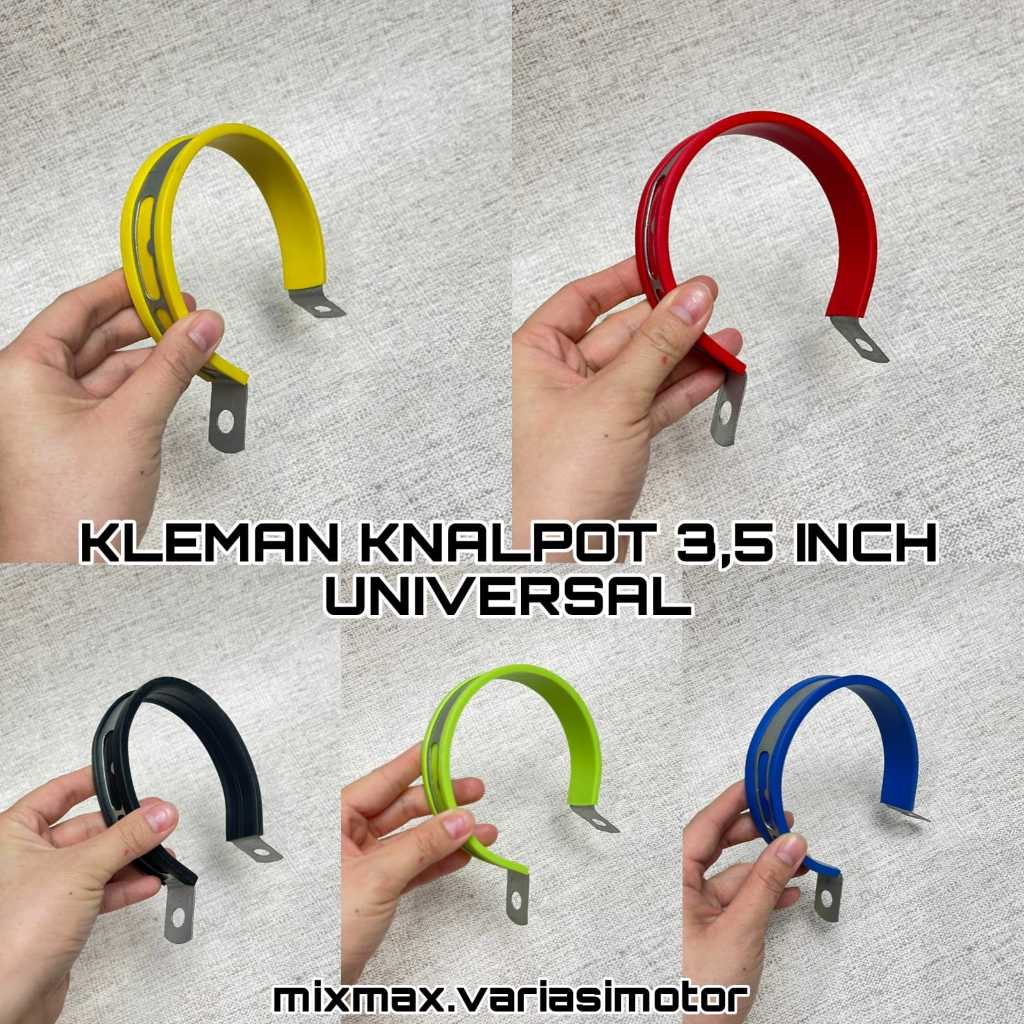 Jual BREKET KLEM KLEMAN GANTUNGAN KNALPOT RACING UNIVERSAL BULAT OVAL ...