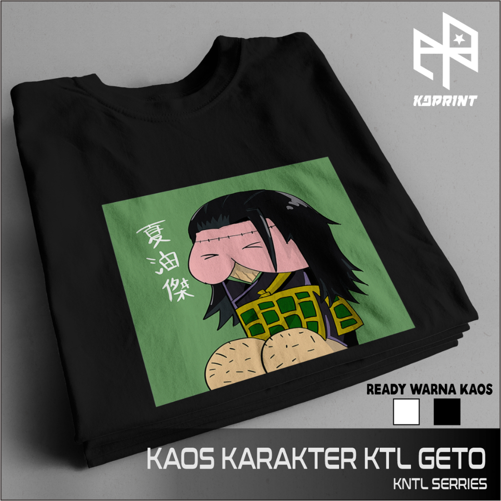 Jual BAJU / KAOS / T-SHIRT KNTL SERRIES JUJUTSU KAISEN GETO SUGURU ...