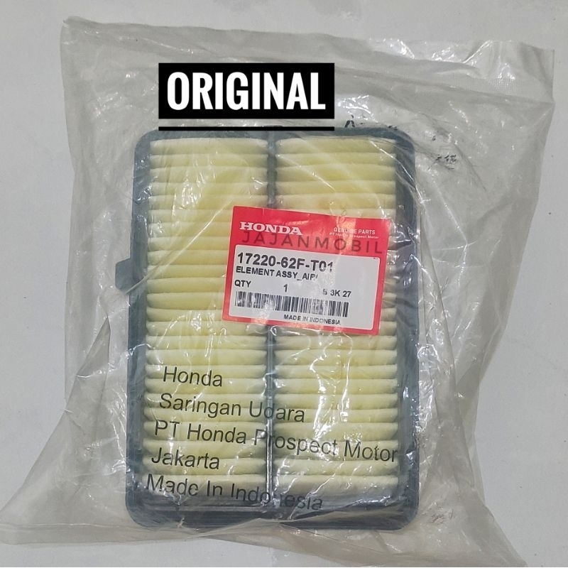 Jual filter udara honda wrv wr-v filter udara city hatchback 17220-62f ...