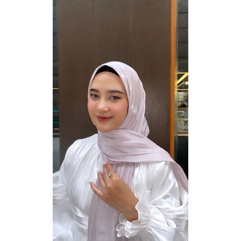 Jual Kerudung Shimer Organza Premium/Kerudung Terbaru 2024 | Shopee ...
