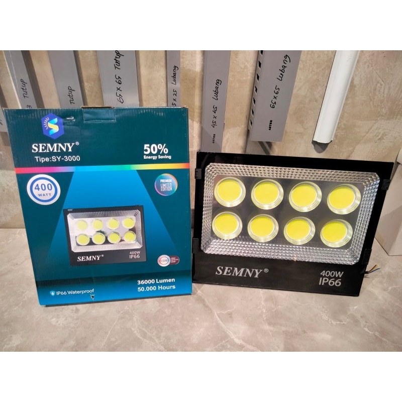 Jual SEMNY LAMPU/KAP SOROT LED COB SY-3000 50W 100W 200W 300W 400W | Shopee Indonesia