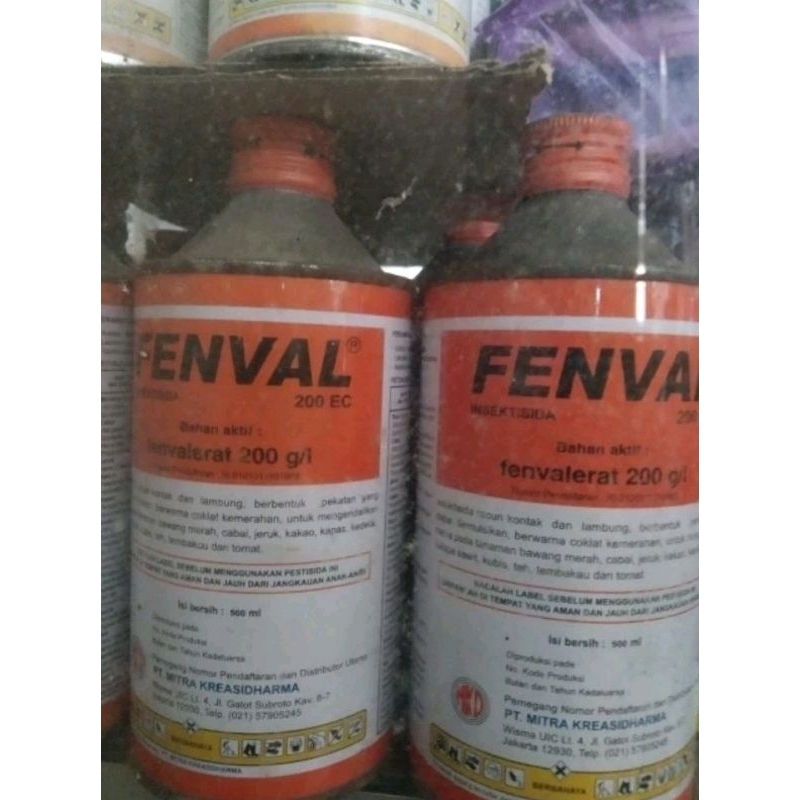 Jual obat pertanian insektisida FENVAL lama 500ml | Shopee Indonesia