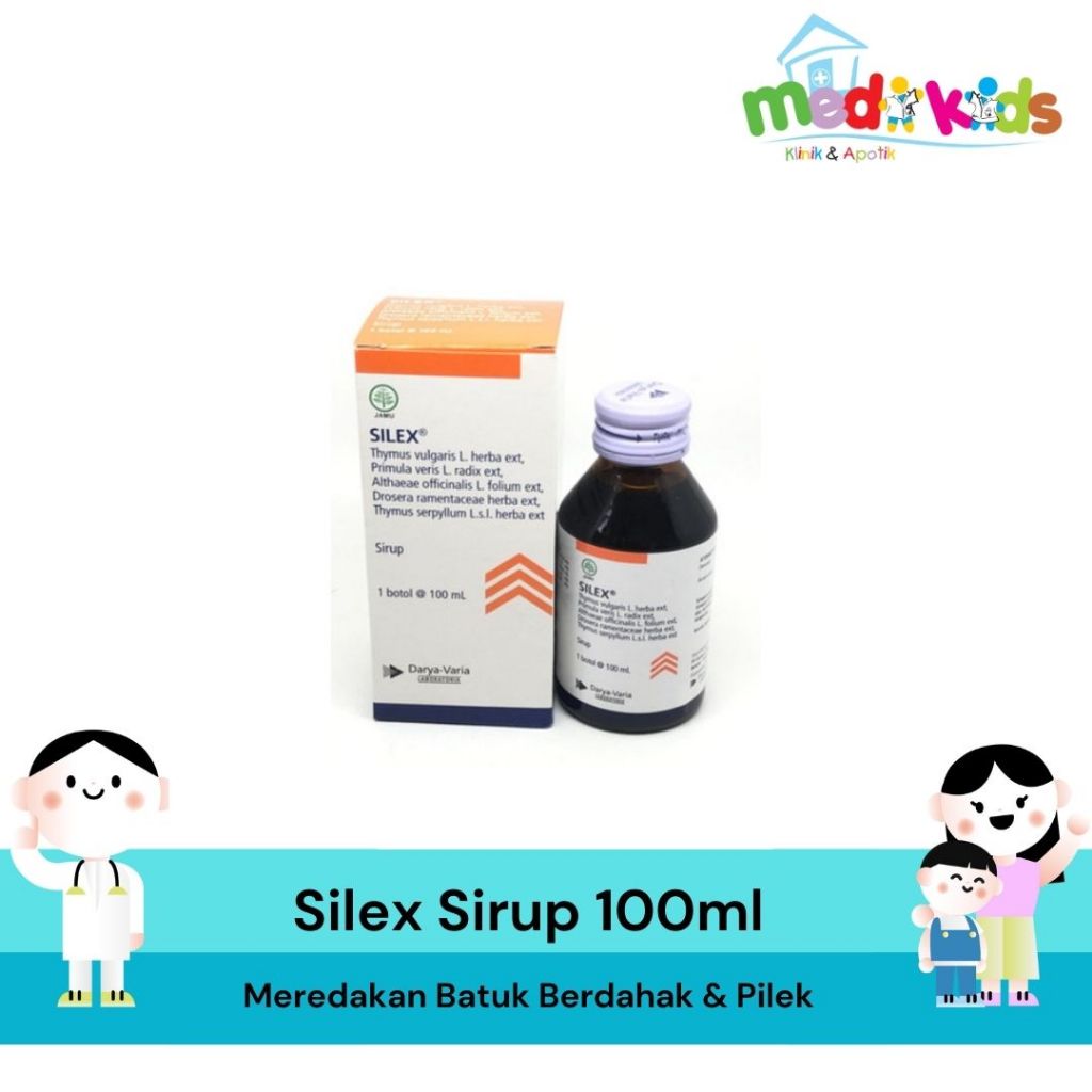 Jual Silex Syrup Silex Sirup 100ml Obat Batuk Anak Dewasa Ibu Hamil ...