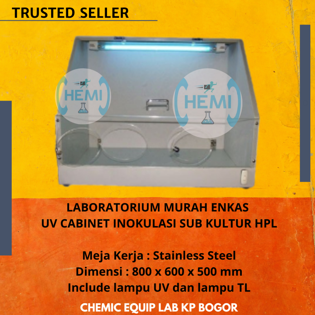 Jual FREE PAKING KAYU ENKAS UV CABINET INOKULASI SUB KULTUR ...