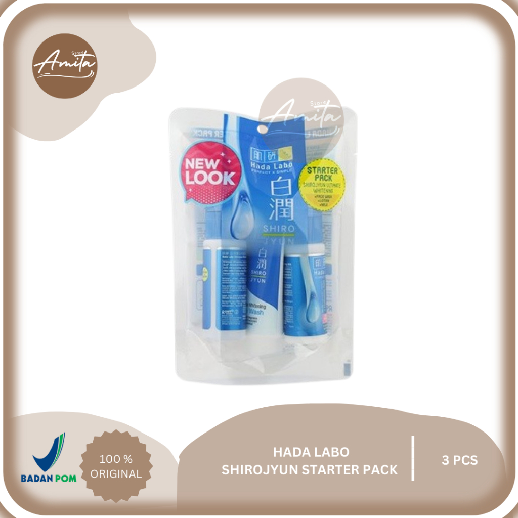 Jual HADA LABO SHIROJYUN STARTER PACK / PAKET HADA LABO (BIRU) | Shopee ...