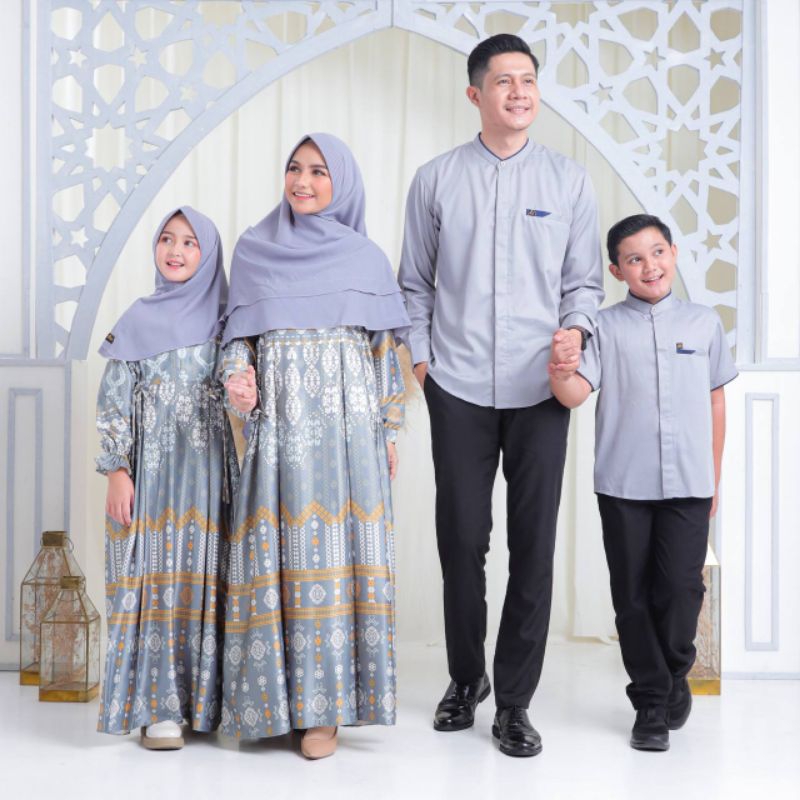 Jual [ Softgreen - Grey Silver ] SARIMBIT HAWA RAYA BY MICHAN | FAMILY ...