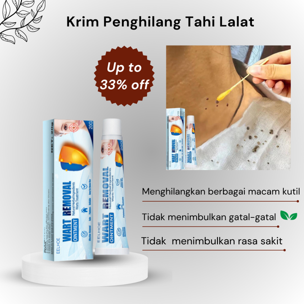 Jual EELHOE Wart Removal Serum krim penghilang lalat, krim penghilang ...